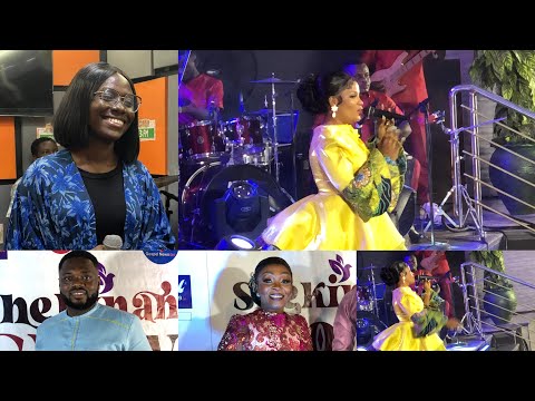 Powerful moments of Worship by Rose Adjei,Grace Sam,Mag Narh at Shekinah Glory 2023