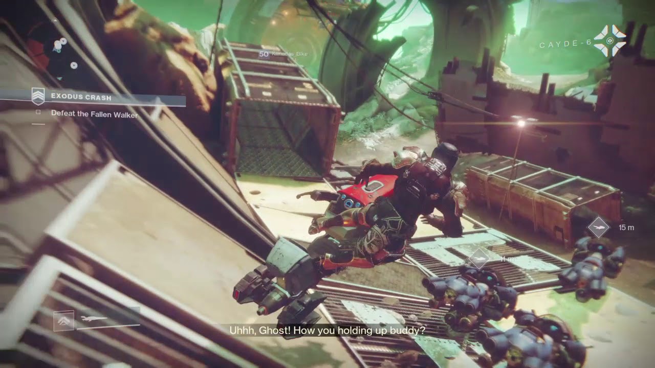 Exodus Crash strike with random conversation - YouTube