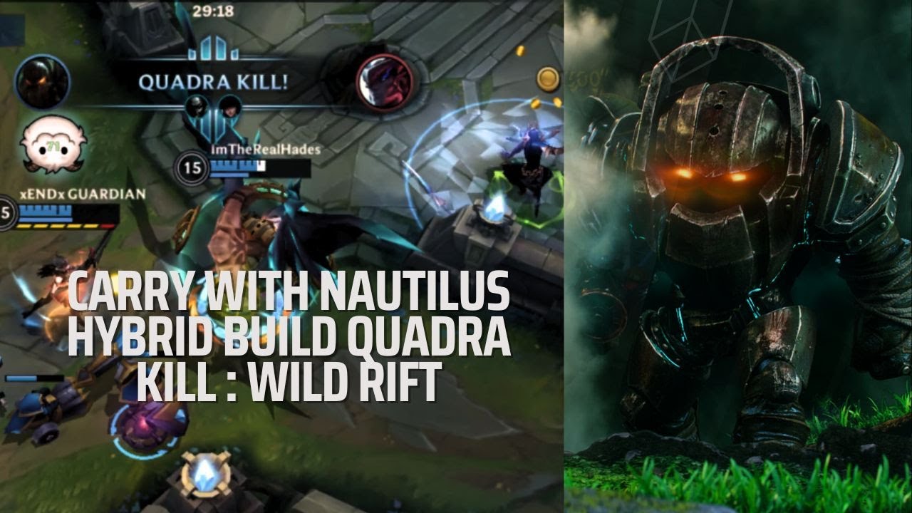 This Nautilus Build Can Carry Any Game : Wild Rift (Tank Nautilus Does ...