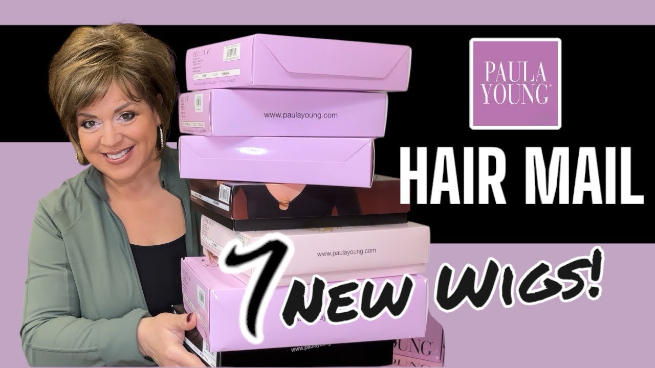 LUCKY 7! Trying On 7 More Wigs from Paula Young 💜 So Pretty ...