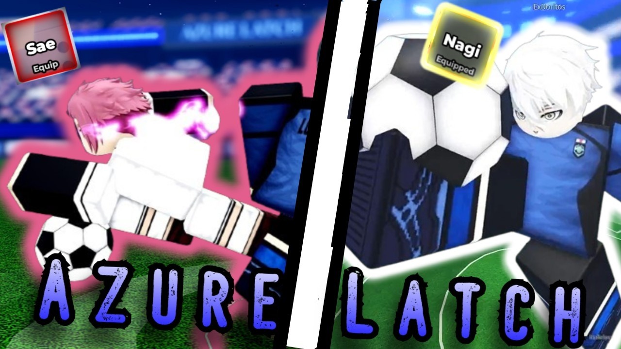 JOGANDO ESSE NOVO BATTLEGROUND DE BLUE LOCK!! - Azure Latch - YouTube