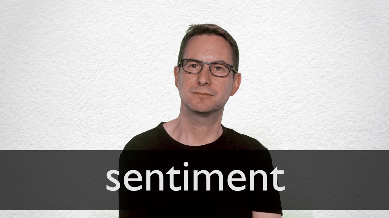 How to pronounce SENTIMENT in British English - YouTube