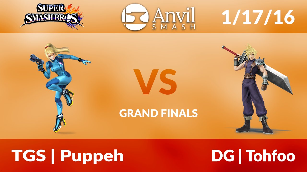 Anvil Smash #36 Singles: [GF] TGS | Puppeh (ZSS, Sheik) vs DG | Tohfoo ...