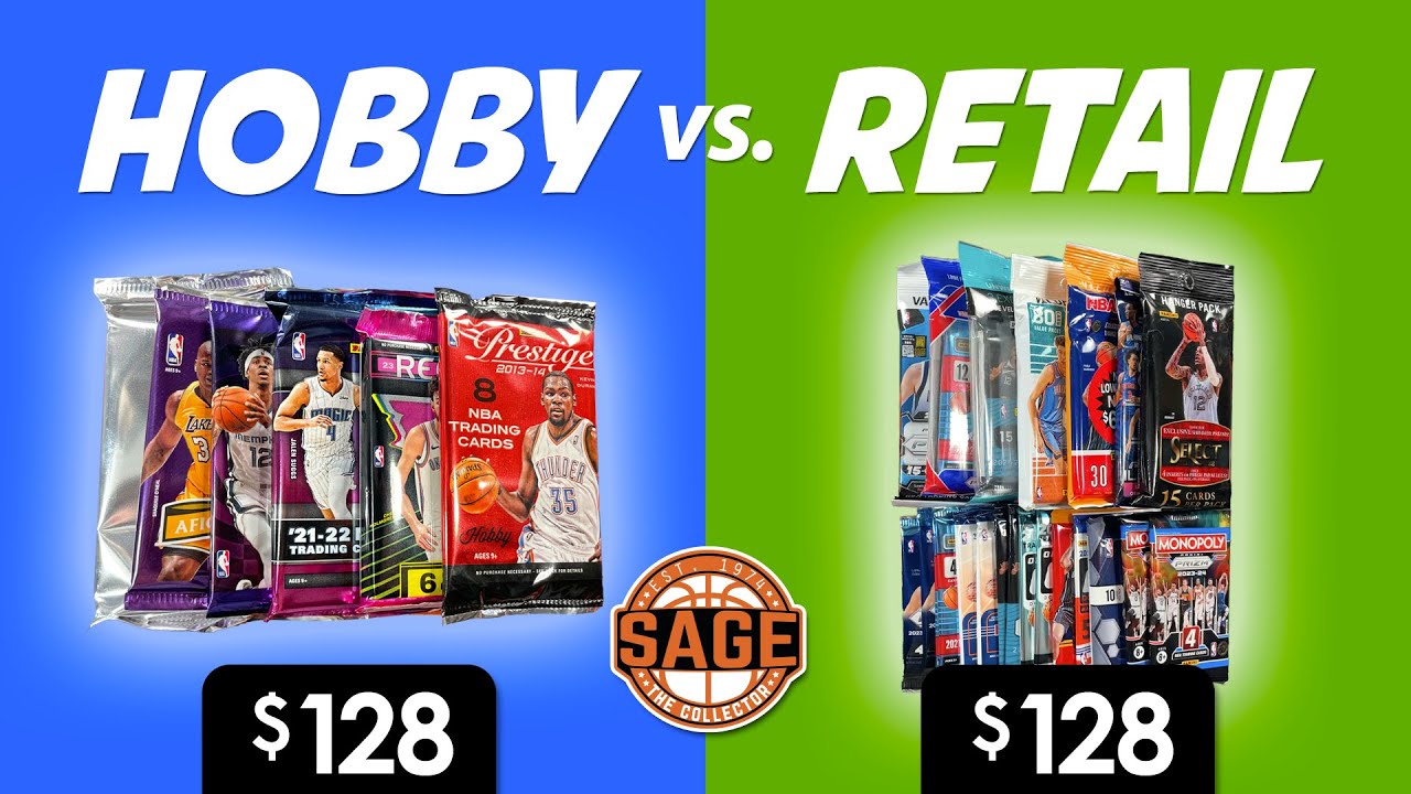 $128 Hobby Packs vs. $128 Retail Packs 🔥 Let's Open Some Basketball ...