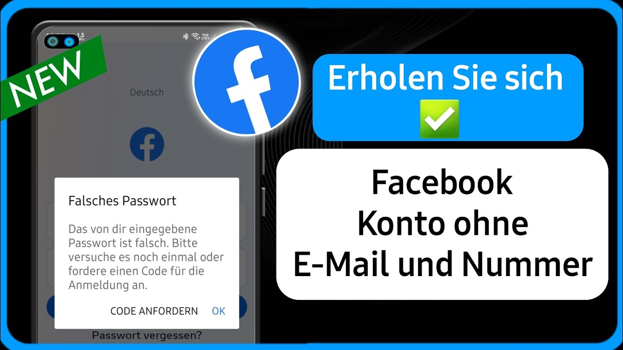 So stellen Sie ein Facebook-Konto wieder her | Facebook-Konto ...
