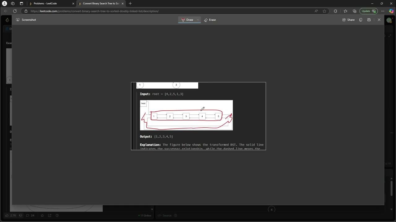 #LeetCode 426 | Convert Binary Search Tree to Sorted Doubly Linked List #Java - YouTube
