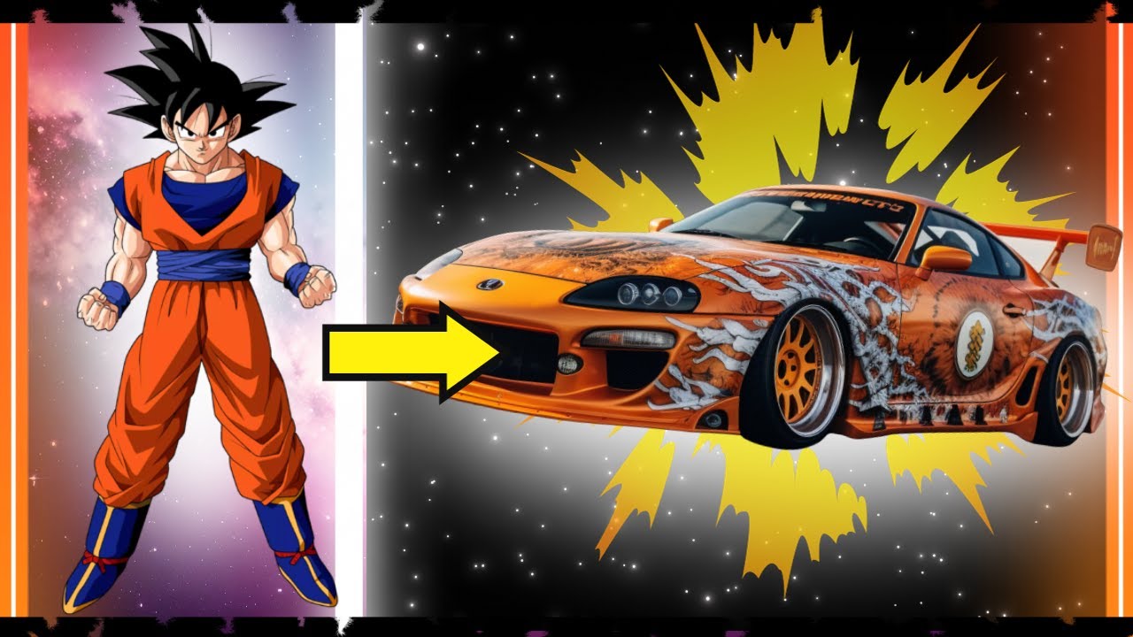 DRAGON BALL Z, DBZ Characters as CARS #dbz #dragonball #dragonballz # ...