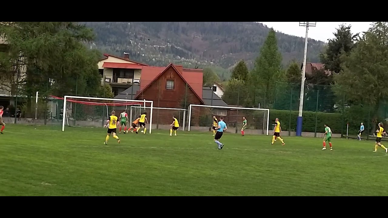 SOŁA RAJCZA - SKAŁKA ŻABNICA 2:0 STRZELEC: MATEUSZ MAŁACZEK - YouTube