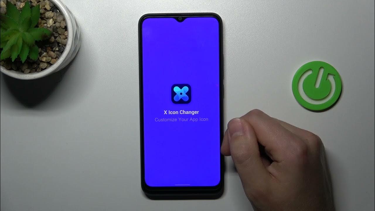 How to Change Icon Shape in REALME C30 - X Icon Changer app - YouTube