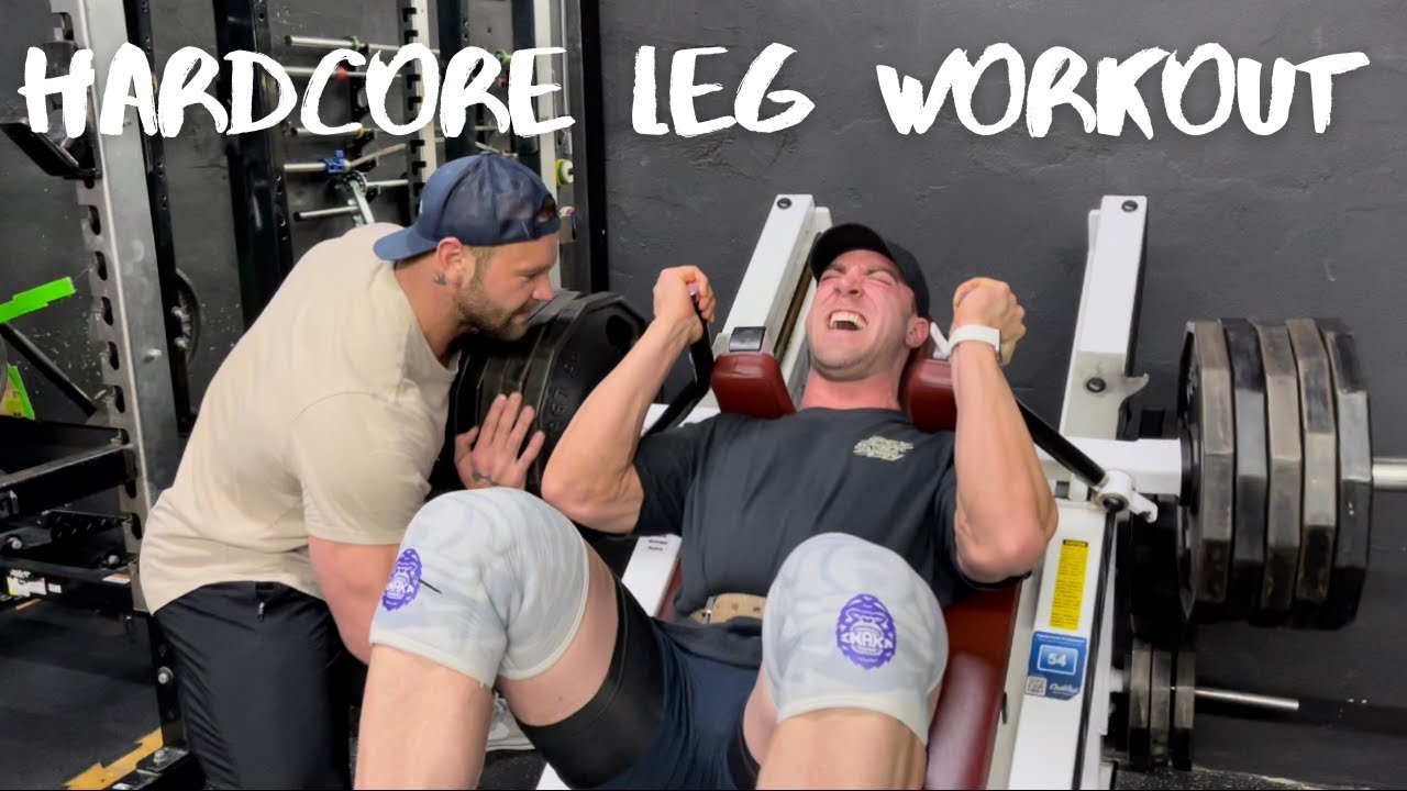 VLOGMAS EP.8: HARDEST LEG WORKOUT EVER! | RAW QUAD FOCUSED WORKOUT WITH ...