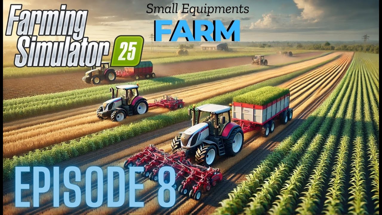 Small Equipments Farm | Timelapse Episode 8 | Farming Simulator 25 # ...