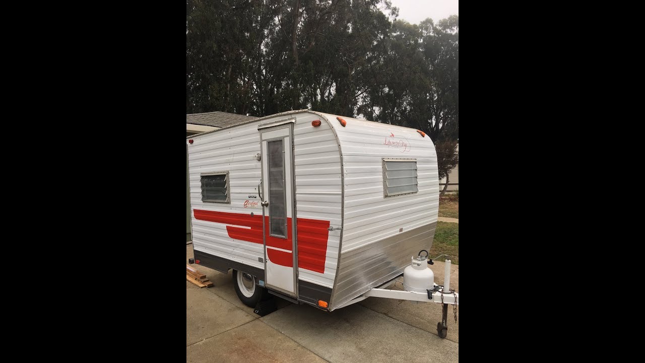 1970 Cardinal Deluxe Travel Trailer - YouTube