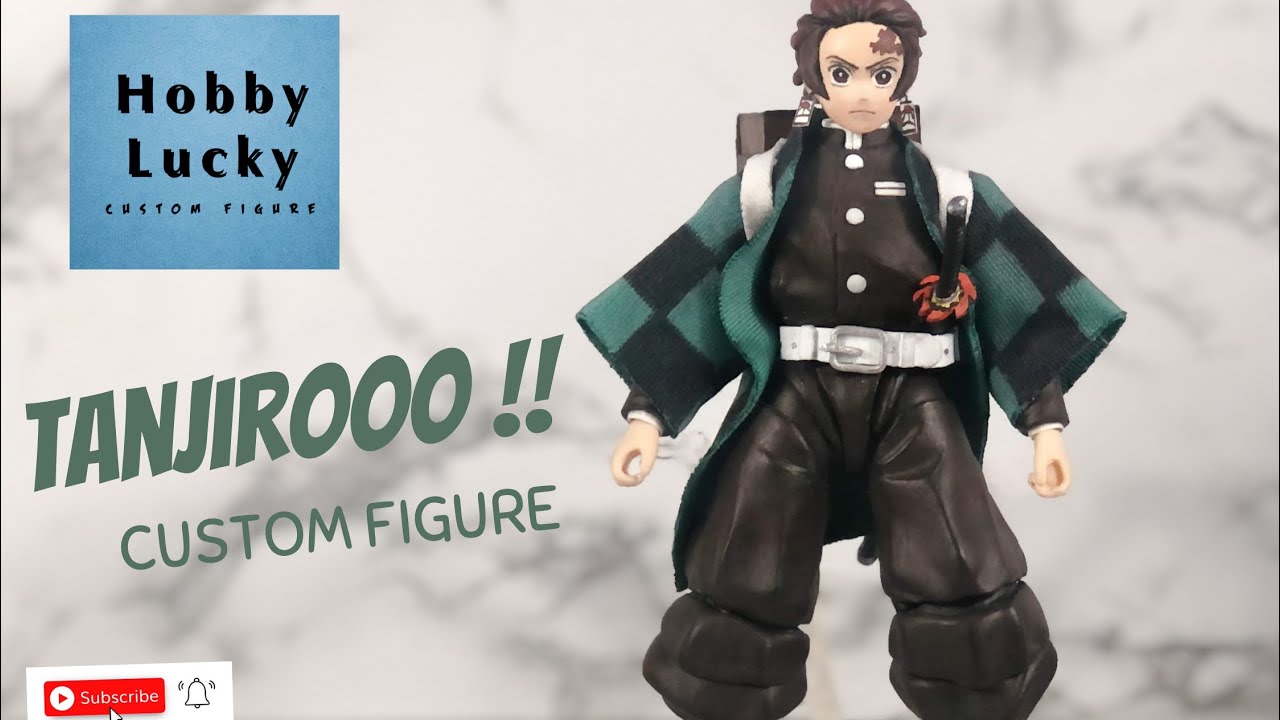 Action Figure Custom - Demon Slayer: Tanjiro | Custom Figure Review ...