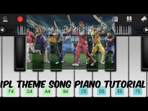 IPL Theme Song Piano Tutorial | IPL 2020 | IPL T20 | - YouTube