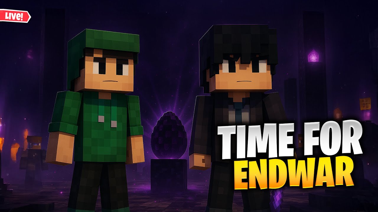 Endwar - Minecraft SMP LIVE PUBLIC SMP & Lifesteal 24/7 JAVA + BEDROCK ...