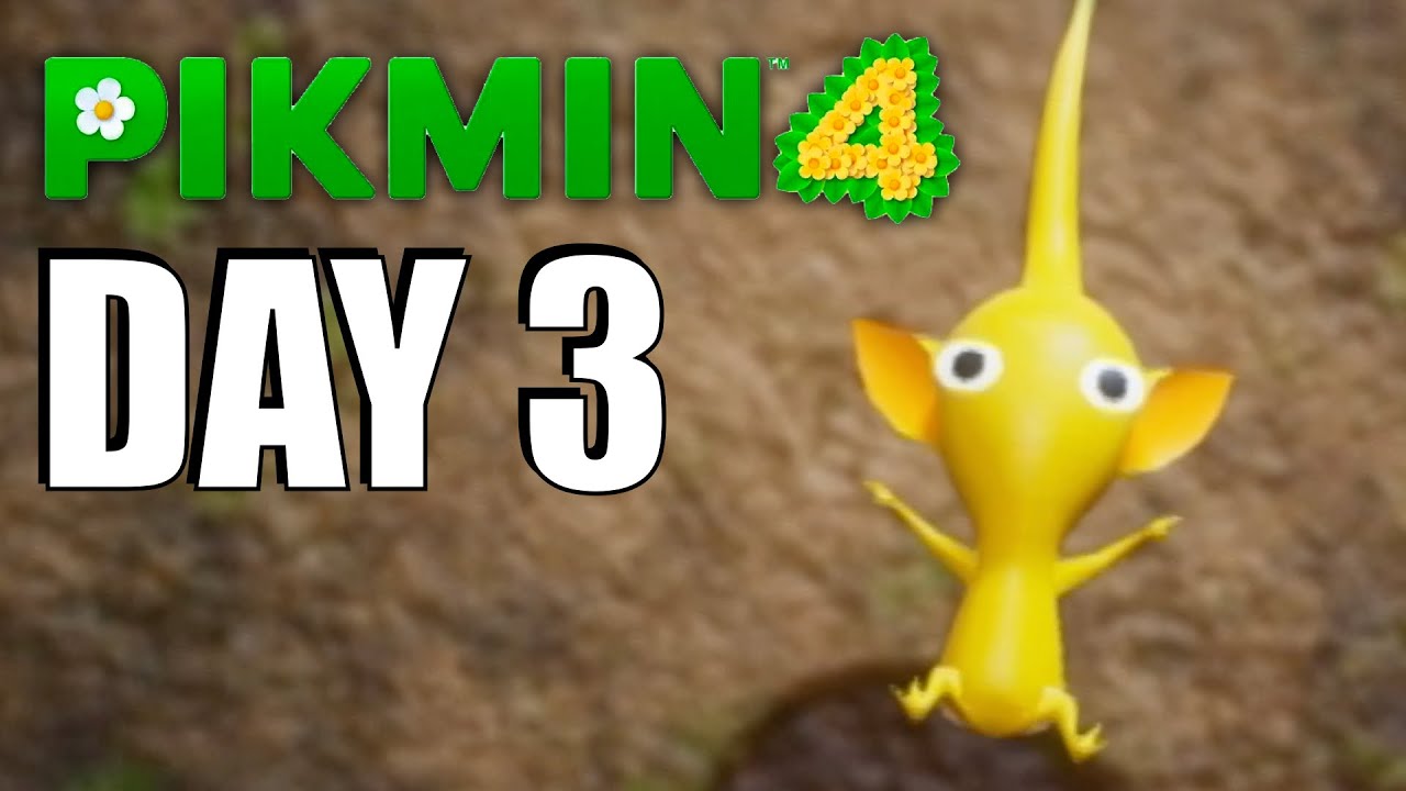 ELECTRIC Boogaloo - Day 3 - Pikmin 4 - YouTube