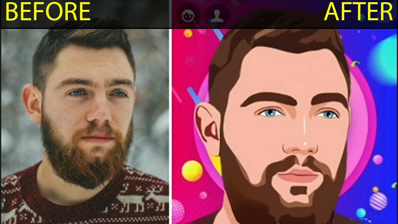 Cartoonize Your Photos With One Click (Android & iOS) - YouTube