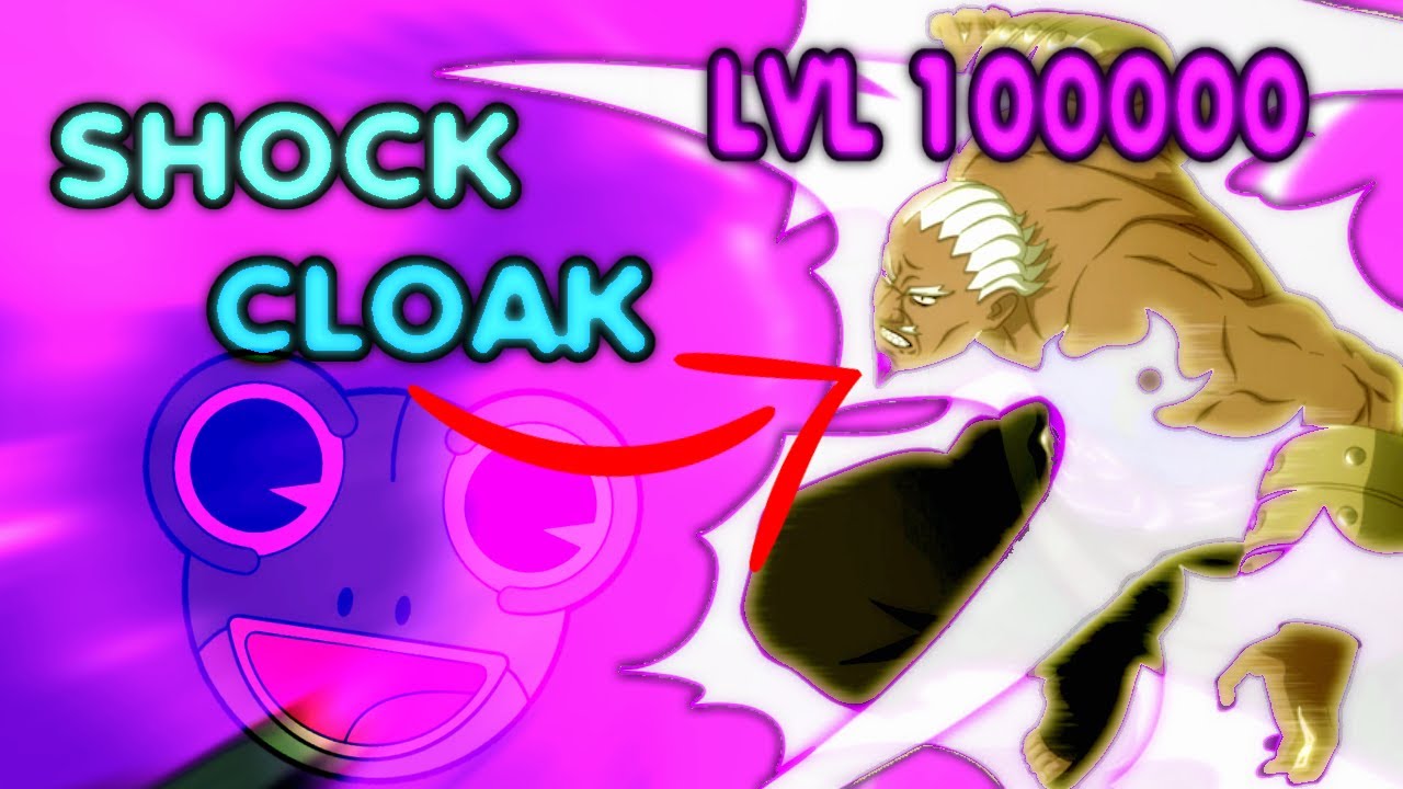 [NEW] *SHOCK CLOAK FORM 2* || SHOCK CLOAK LEVEL 1K?!?! *NEW UPDATE ...