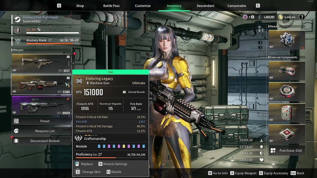 ENDURING LEGACY BUILD - YouTube