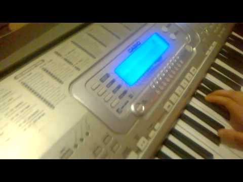 Keyboard CASIO WK-3800 - YouTube