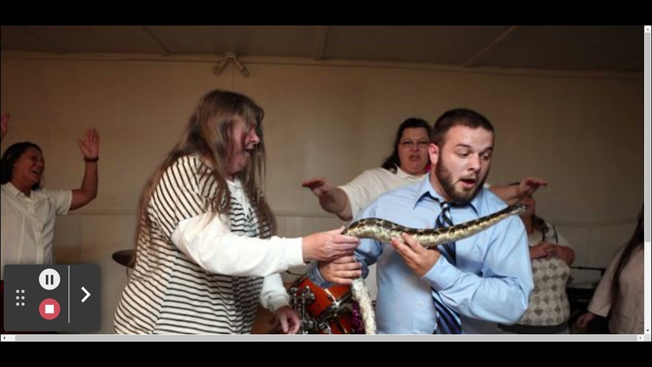 Church Goer Gone After Handling A Poisonous Snake During Sunday Service ...
