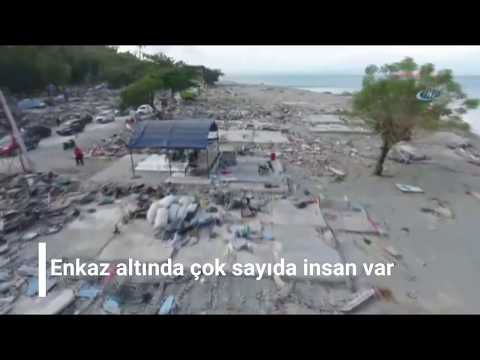 Doğal afetle sarsılan Endonezya bir yandan da yağmalanıyor!