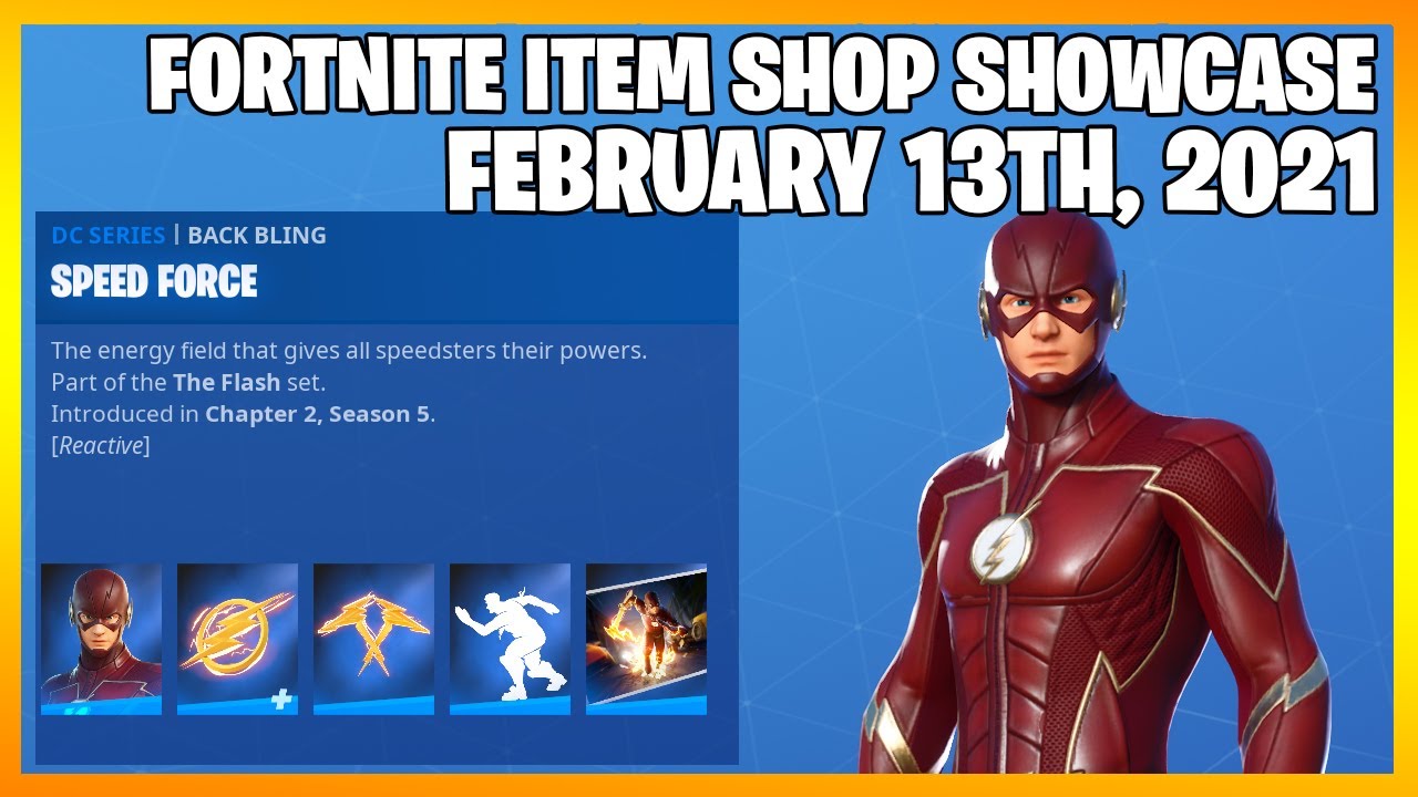Fortnite Item Shop *NEW* THE FLASH BUNDLE! [February 13th, 2021 ...
