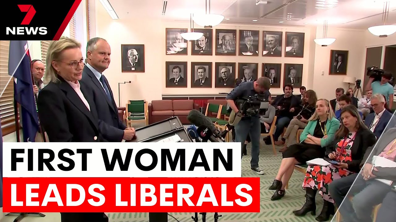 New liberal party leader promises modern approach | 7NEWS - YouTube