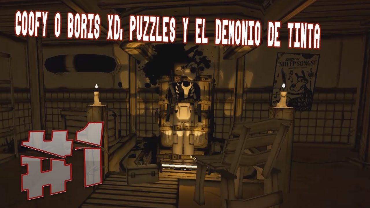 GOOFY O BORIS, EL PUZZLE DE LA MUSICA Y EL DEMONIO DE TINTA / BENDY #1 ...