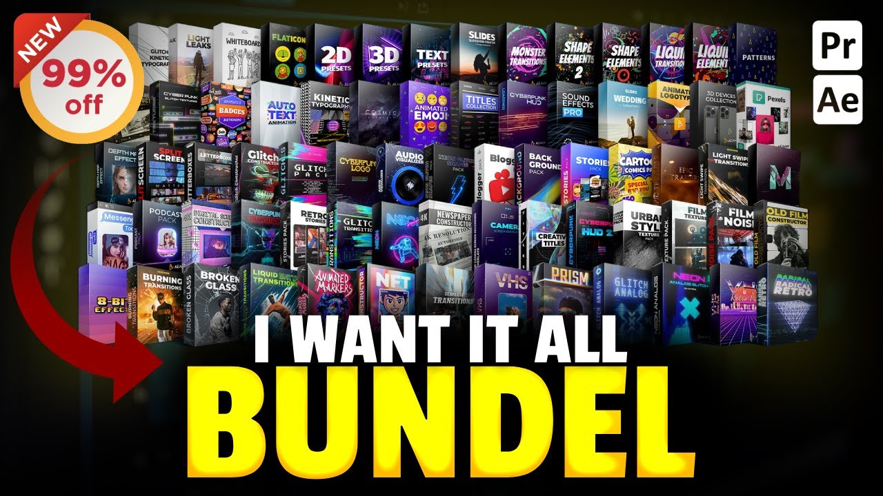 Don’t Miss This 99% Off Bundle! Must-Have Packs for Editors! - YouTube