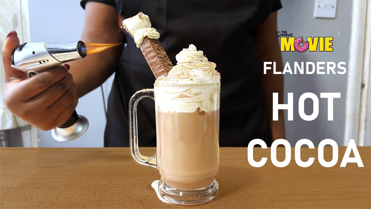 Ned Flanders' Hot Chocolate from The Simpsons Movie - YouTube