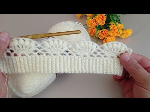 🌿 Çok Şık ve Kolay Tığ İşi Yelek Modeli | Yeni Sezon ✨ Yeni Başlayanlar İçin Tığ İşi Yelek Modeli