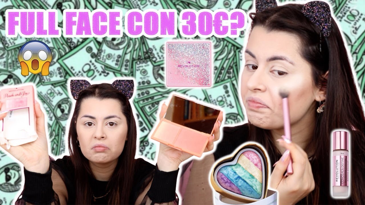 MAKEUP LOW COST 🤑 FULL FACE CON TRUCCHI ECONOMICI 💰 - YouTube