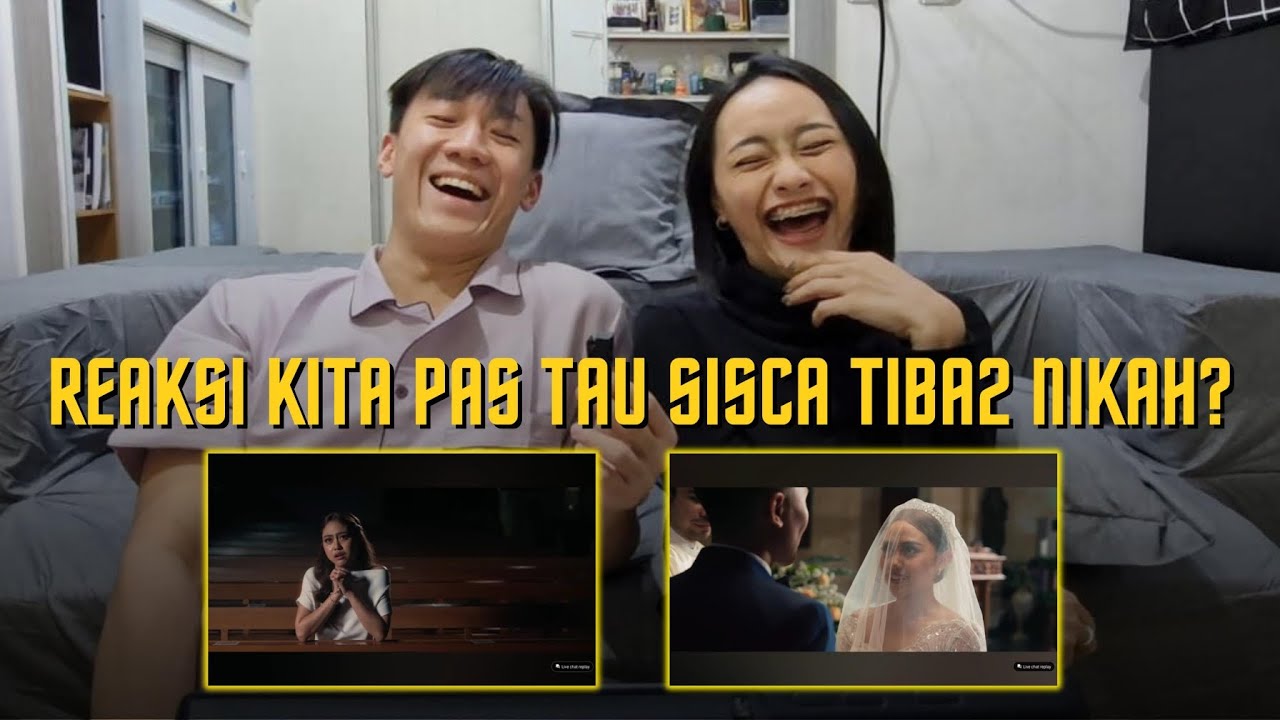 REAKSI NONTON MV SISCA SARAS - TAK BERAKHIR SAMA - YouTube
