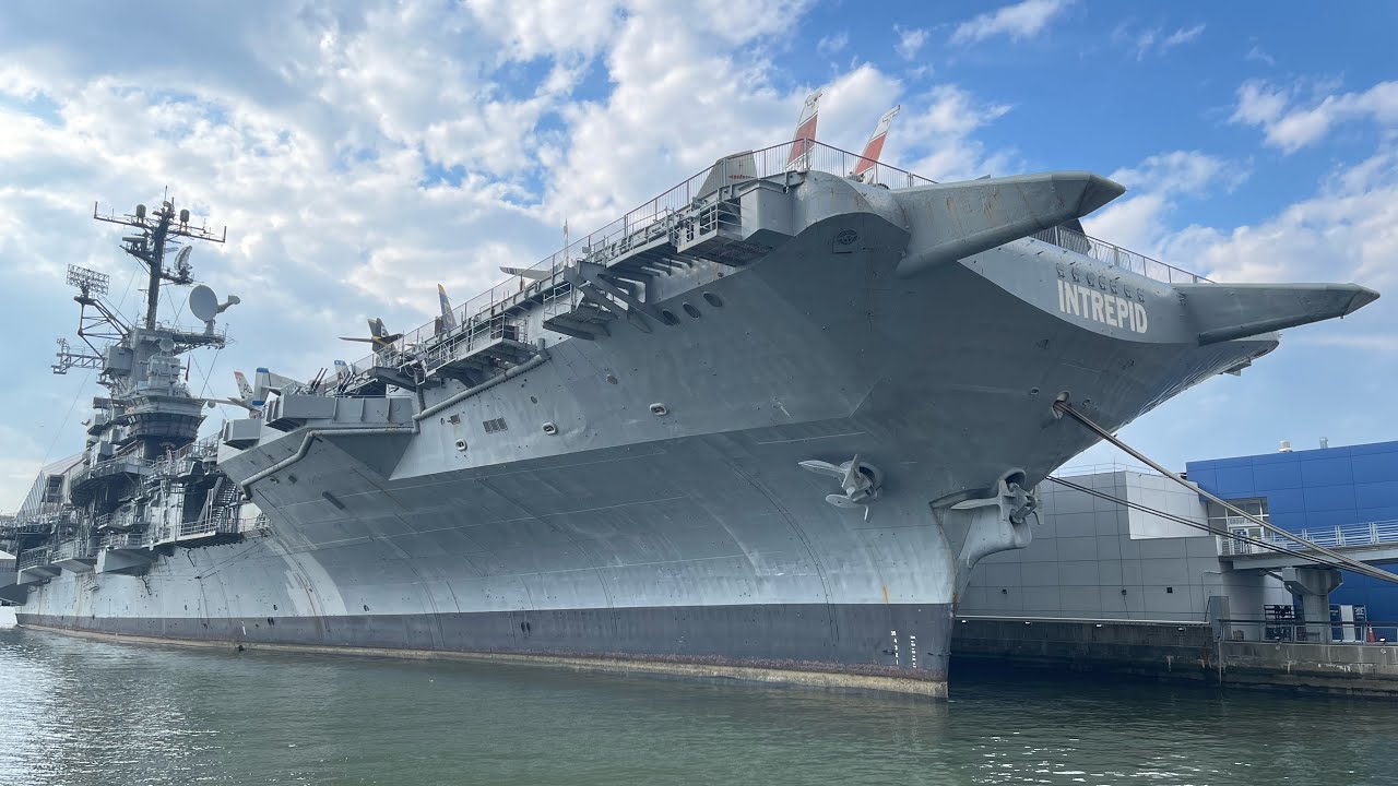 August 26, 2022: US INTREPID aircraft carrier Museum - YouTube