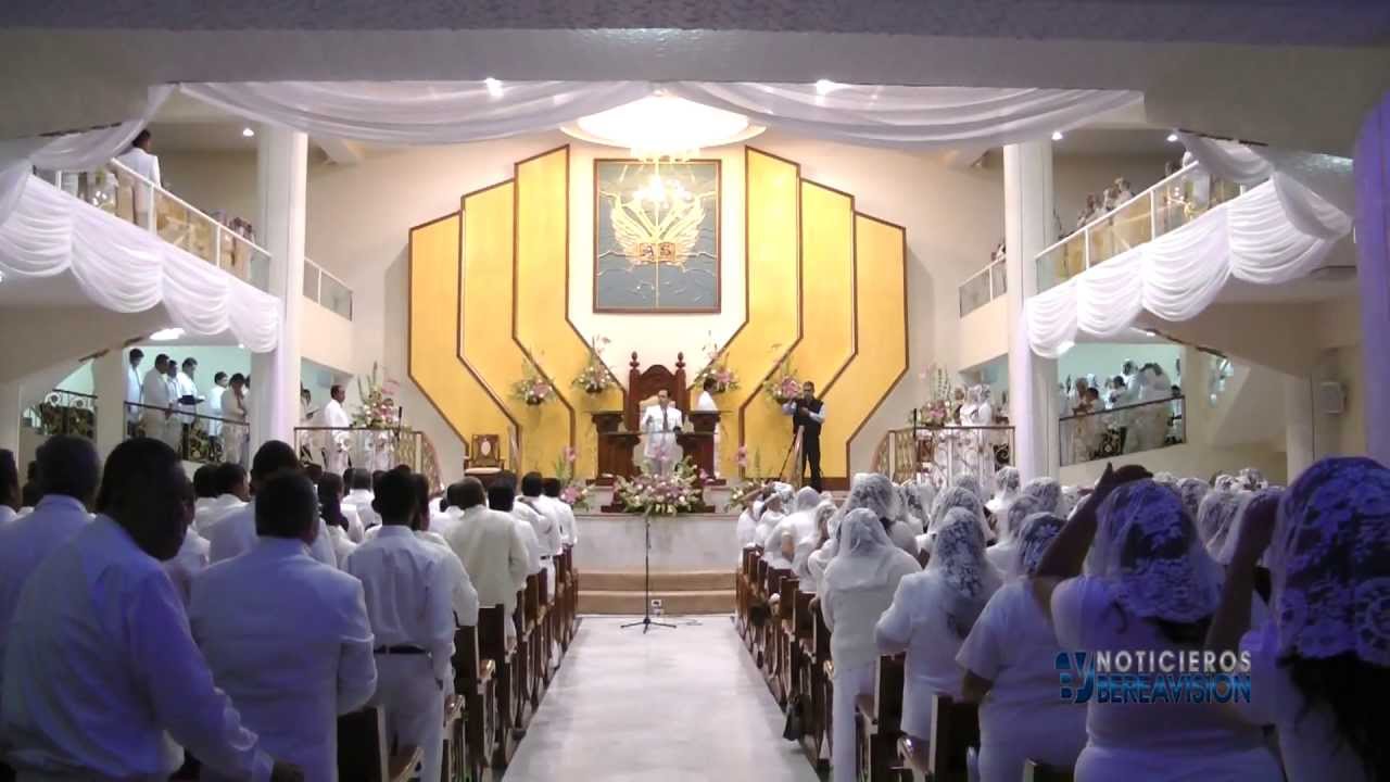 Monumental Templo Iglesia La Luz del Mundo Colonia Tamaulipas Estado de ...