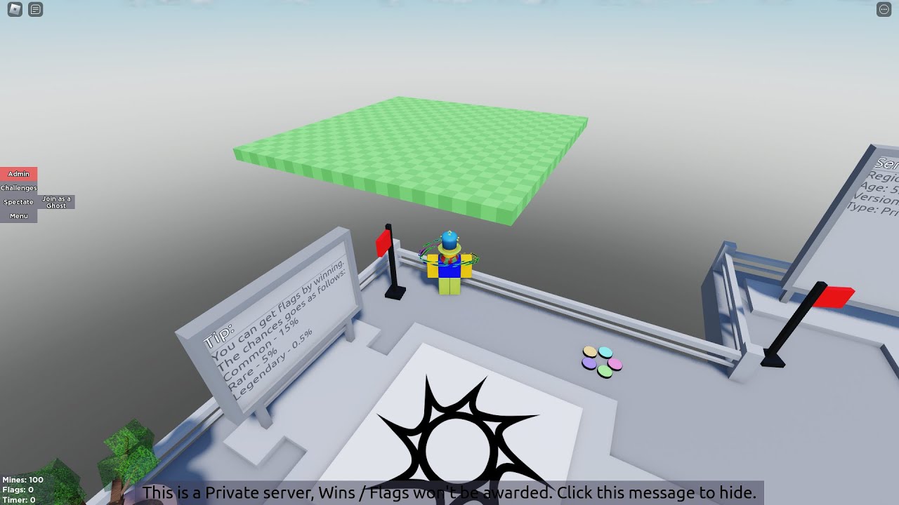 Roblox - Playing bLockerman666's Minesweeper! - YouTube