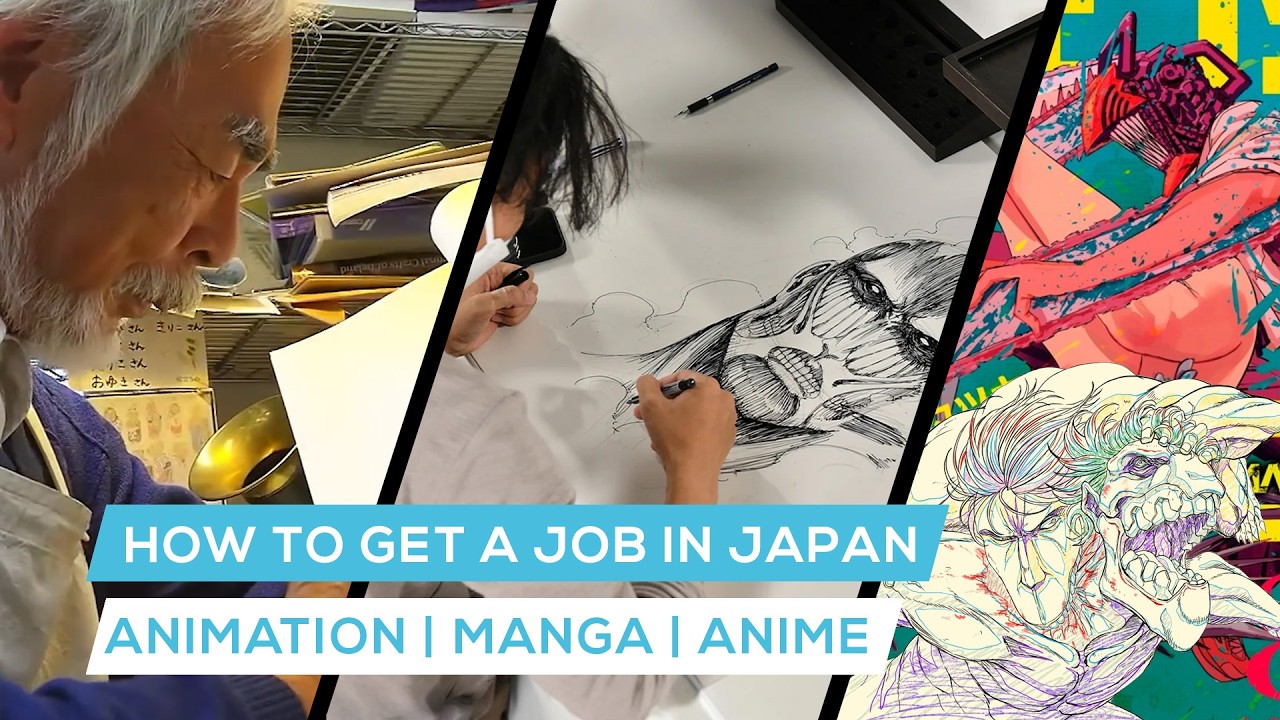 How to Land a Dream Job at a Top Japanese Anime Studio - YouTube