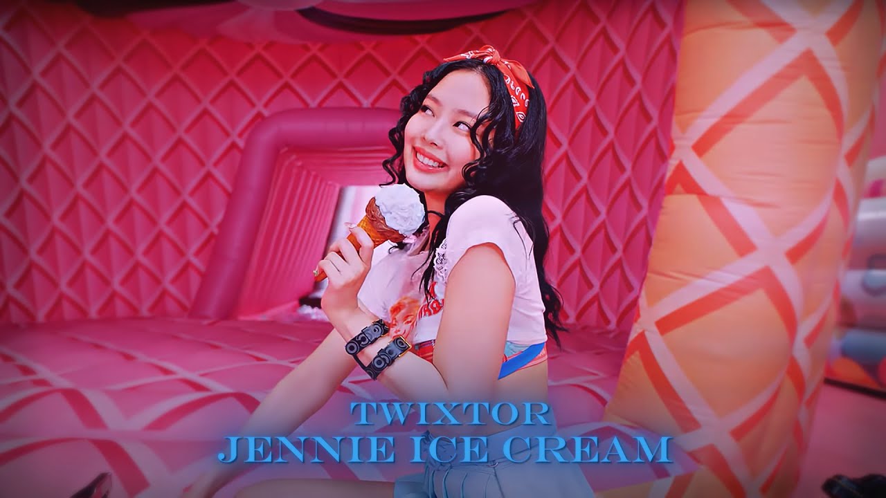 Blackpink Jennie 'Ice Cream' mv twixtor clips 4k - YouTube