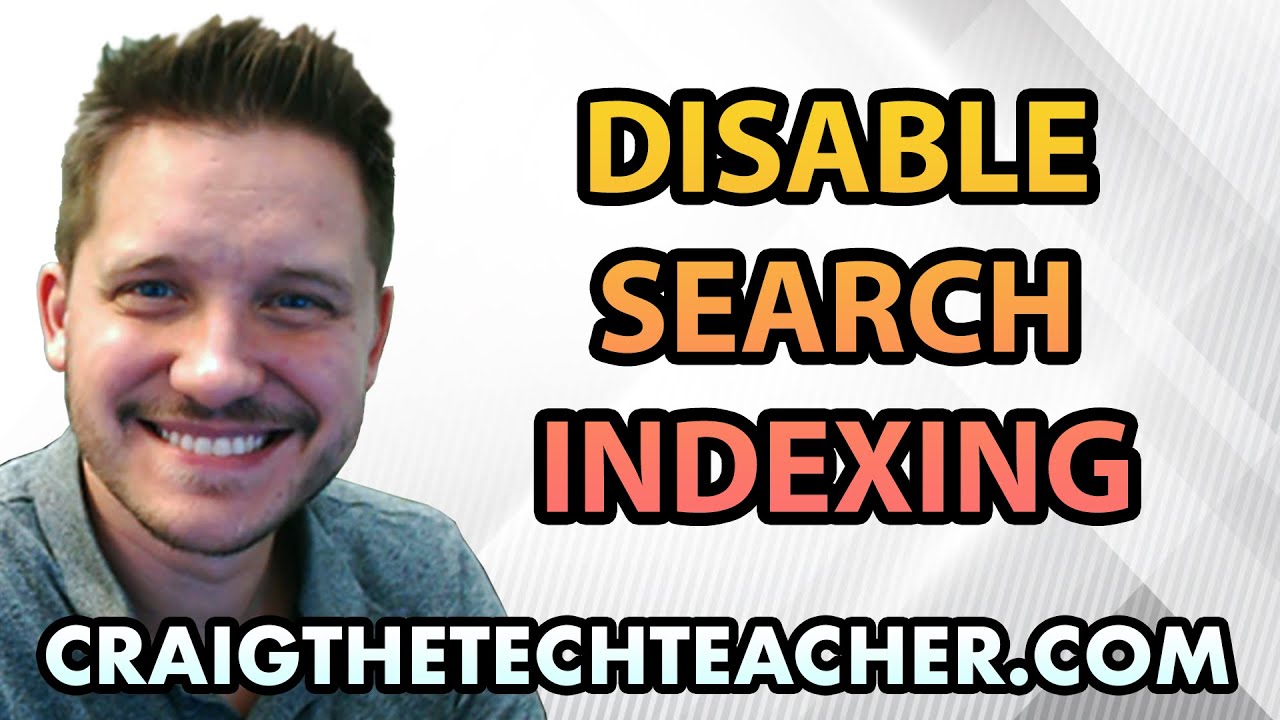 How To Disable Windows 7 Search Indexing Service 2022 YouTube How To Disable Windows 7 Search Indexing Service 2022 YouTube