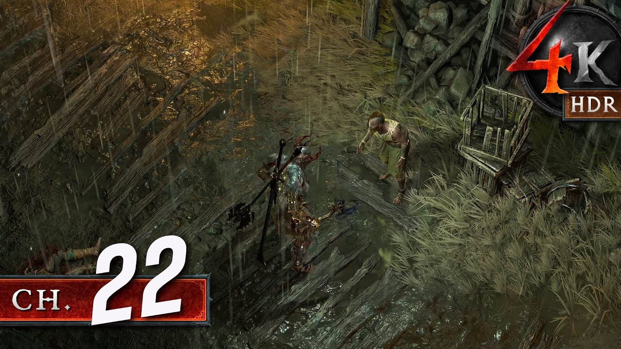 DIABLO 4 - [4K/60fps HDR] (100%, Barbarian, Veteran, All Collectibles ...