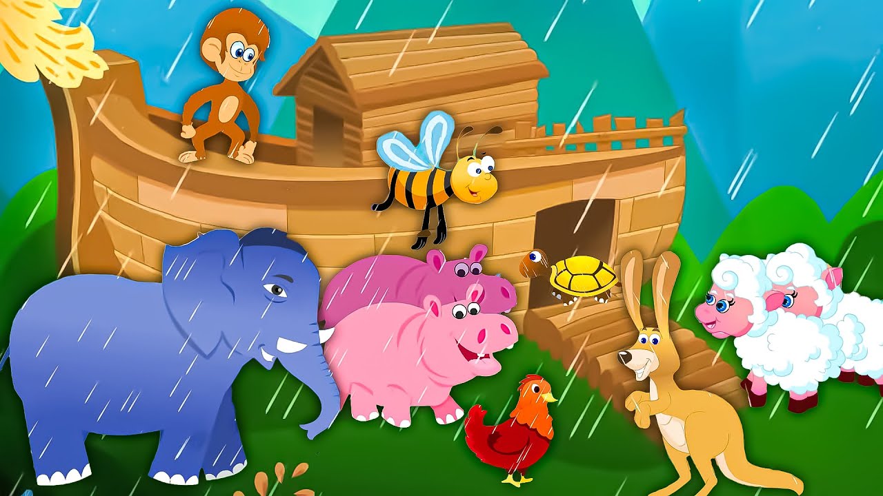 Animals Went in Two by Two + More Baby Rhymes & Kids Learning Videos ...