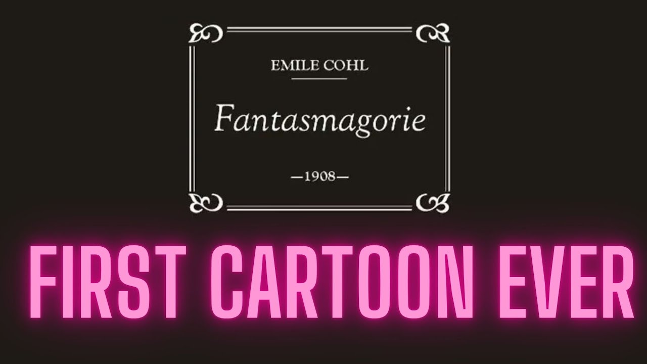 Fantasmagorie, the world's first fully animated cartoon - YouTube