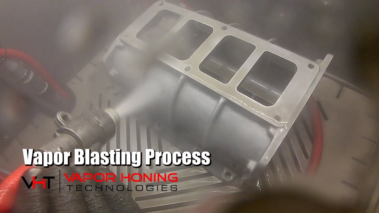 Vapor Blasting Process - Vapor Honing Technologies - YouTube