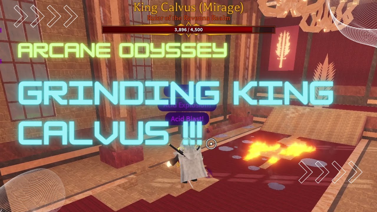 Arcane Odyssey - How i SOLO King Calvus [ Cheese Method ] - YouTube