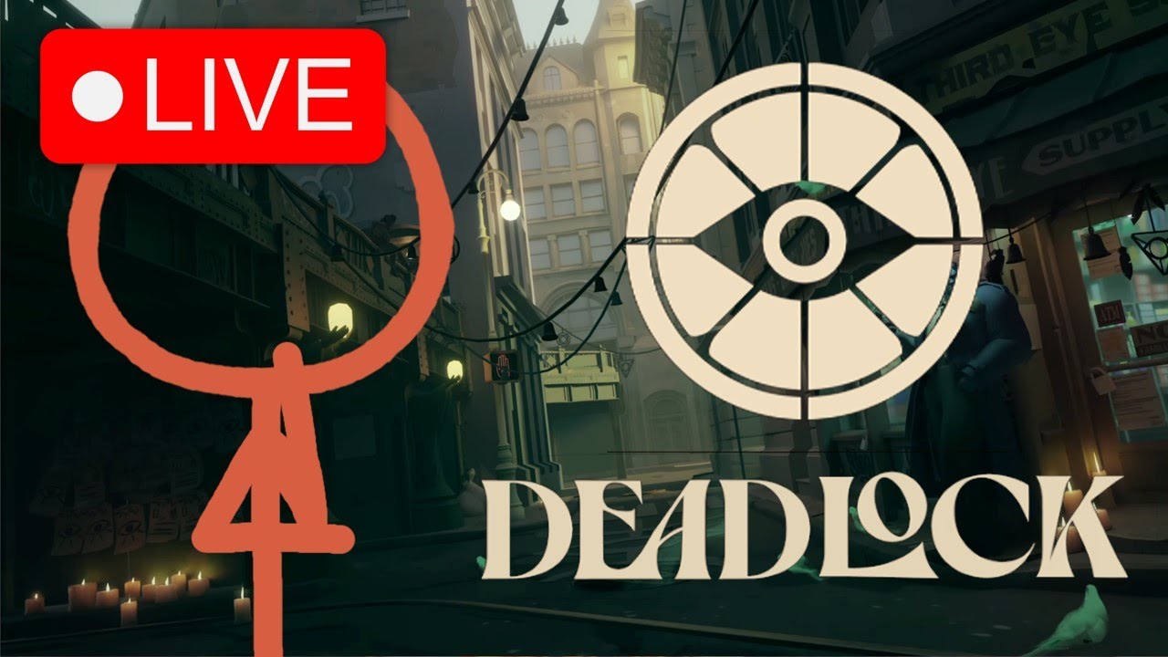 🔴LIVE! Playing the Deadlock Playtest Blind. Apparently it's a MOBA ...