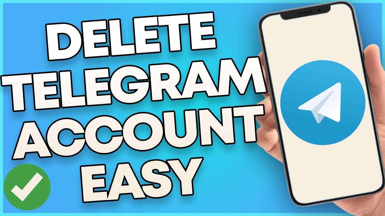 How To Delete Telegram Account 2023 (Easy) - YouTube