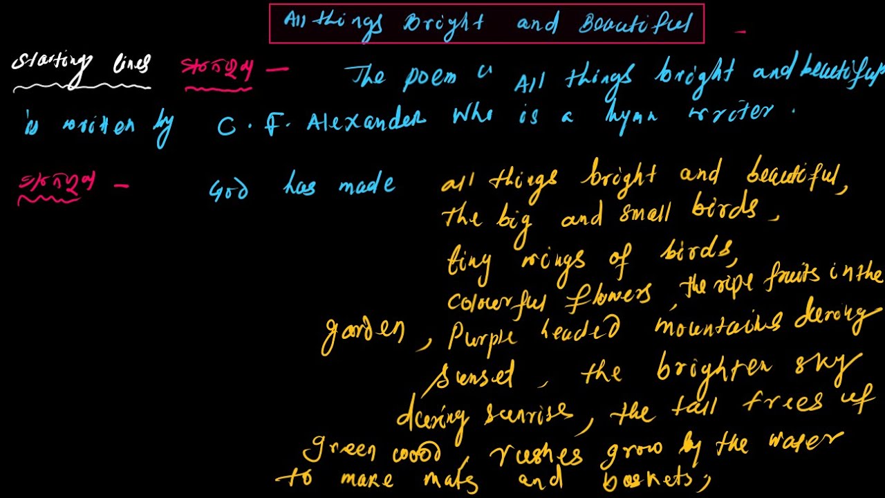 CLASS 10 ENGLISH POEM 1 SUBJECTIVE QUESTION ANSWER - YouTube