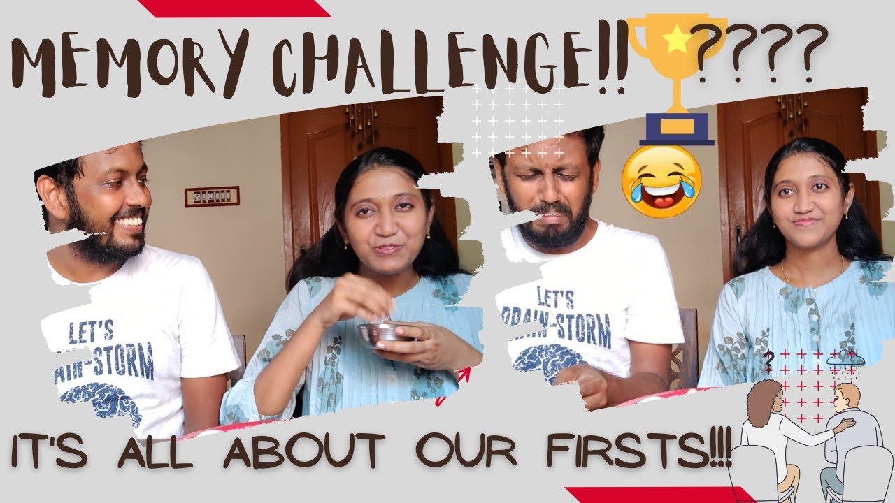 Memory Challenge | It's all about our first | Fun Filled Couple ...