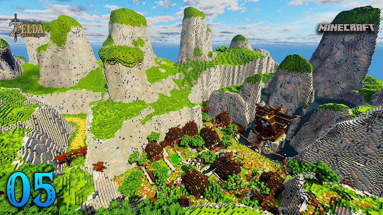 Building Breath of the Wild in Minecraft - Part 5: Kakariko Village ...